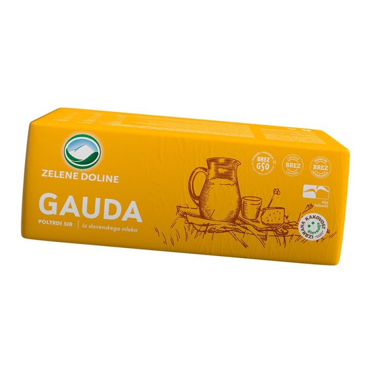 Zelene Doline Sir Gauda 45%, 2500g - Omega d.o.o.