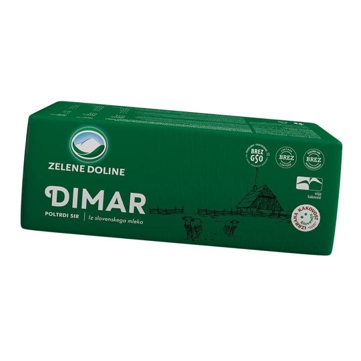Zelene Doline Sir Dimar 45%, 2500g - Omega d.o.o.