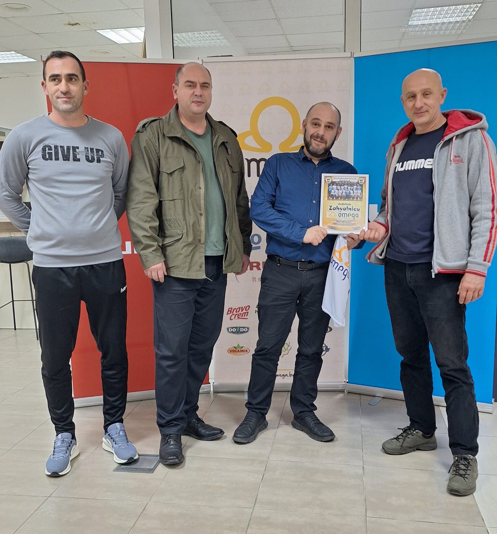 Omega d.o.o. nagrađena zahvalnicom za dugogodišnju podršku ŽRK ...