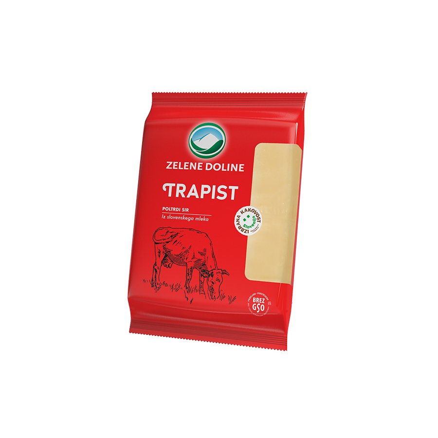 Zelene Doline Sir Trapist 45%, 1250g - Omega d.o.o.